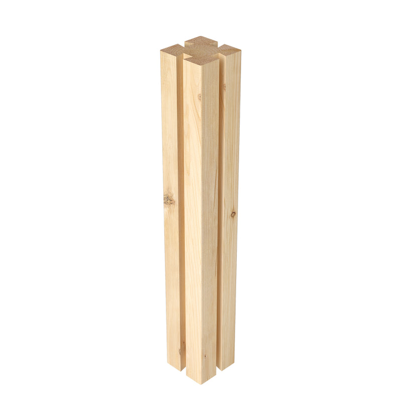 Cedar Extra Tall Post 17 in x 2.5 in x 2.5 in RCXTP | Greenes Fence ...